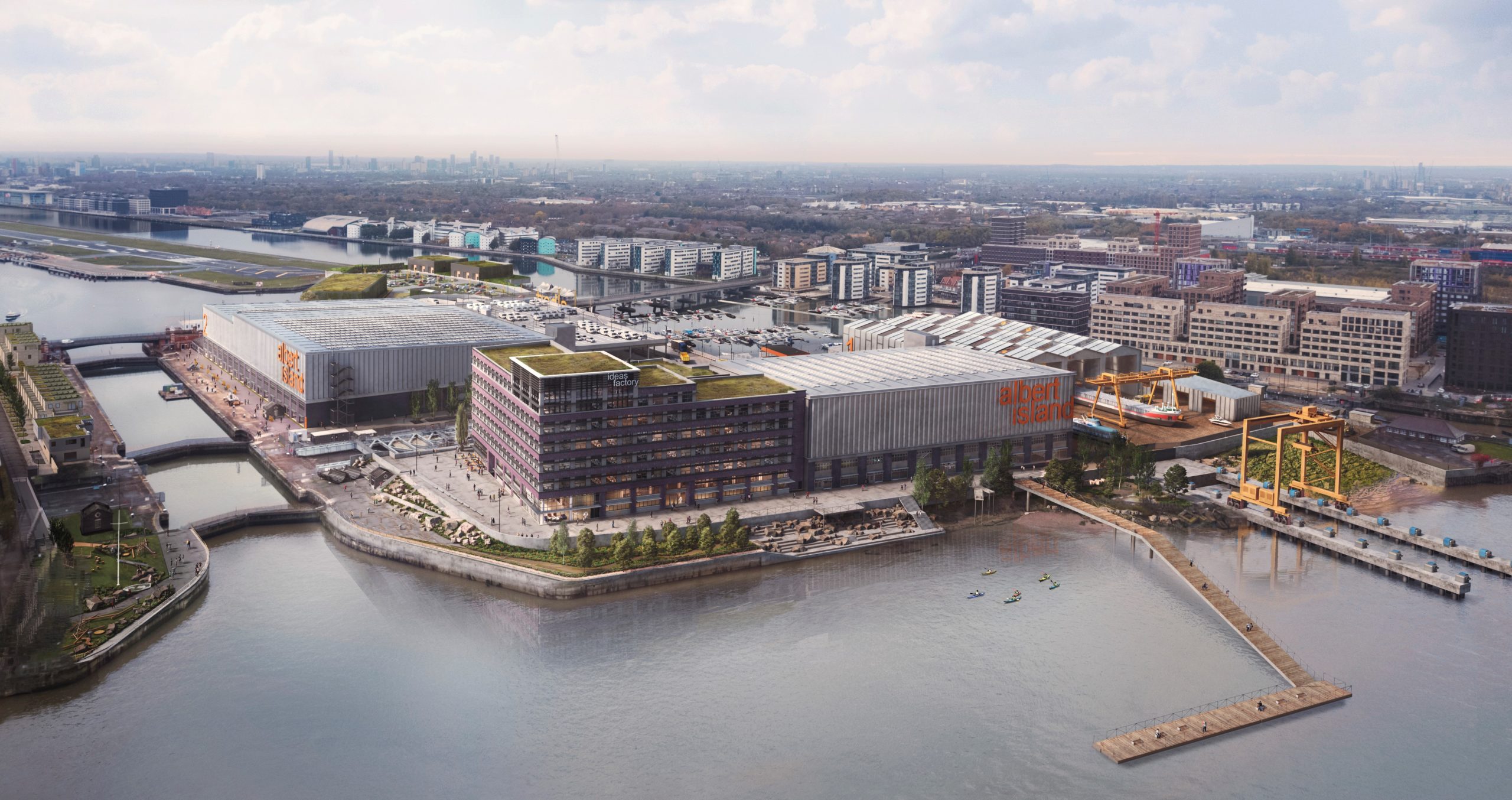 Planners approve ambitious £300m East London dock redevelopment