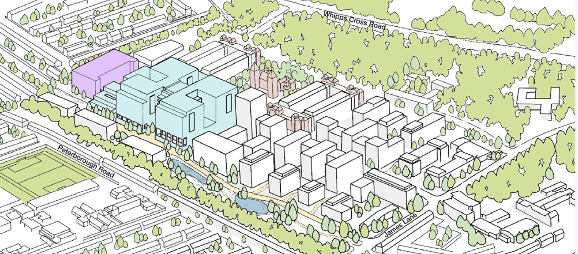 £300m Whipps Cross Hospital transformation begins with huge demolition ...