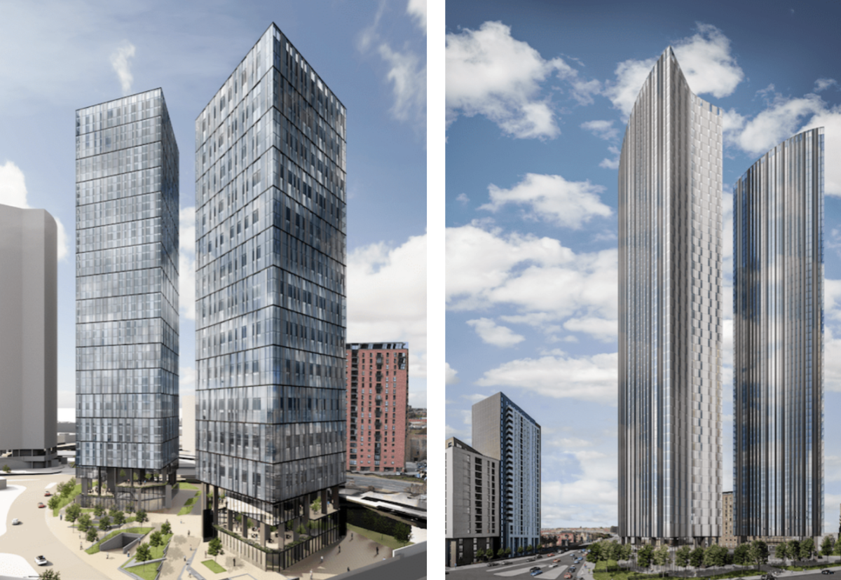 Renaker set to submit plans for four towers in Manchester