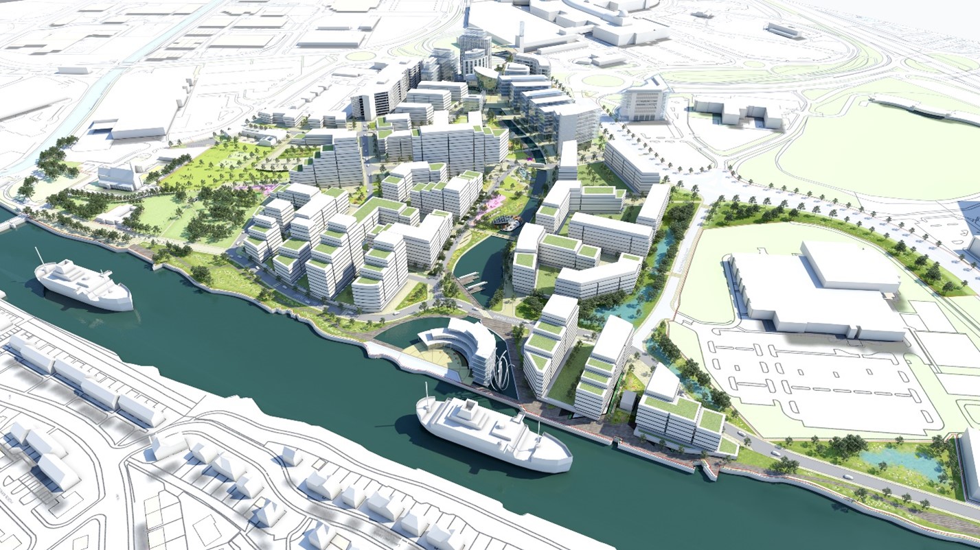 Phase one works to create £1bn Trafford Waters approved