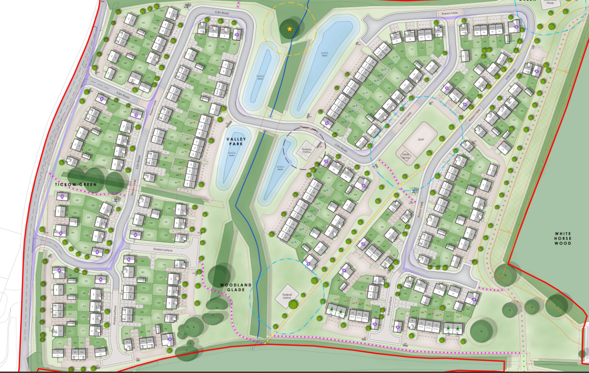 Green light for 210 new homes in Shepshed