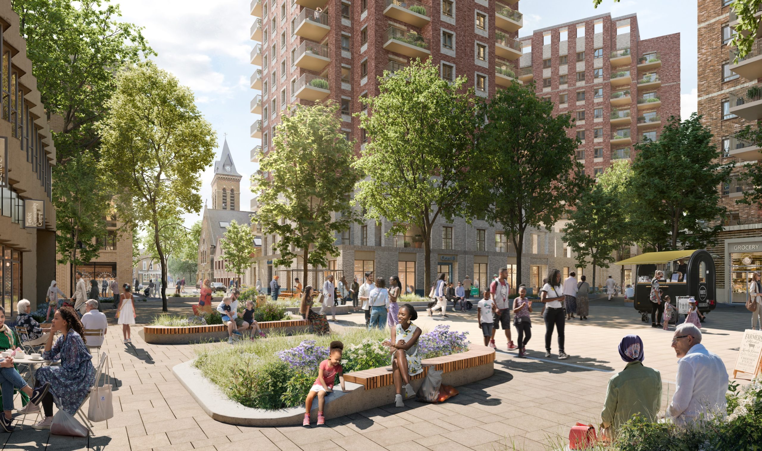 Planning application submitted for east London estate regeneration