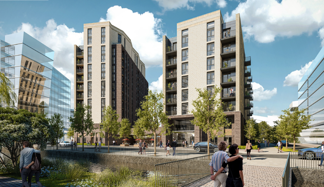 Third residential development at Trafford Water gets the green light