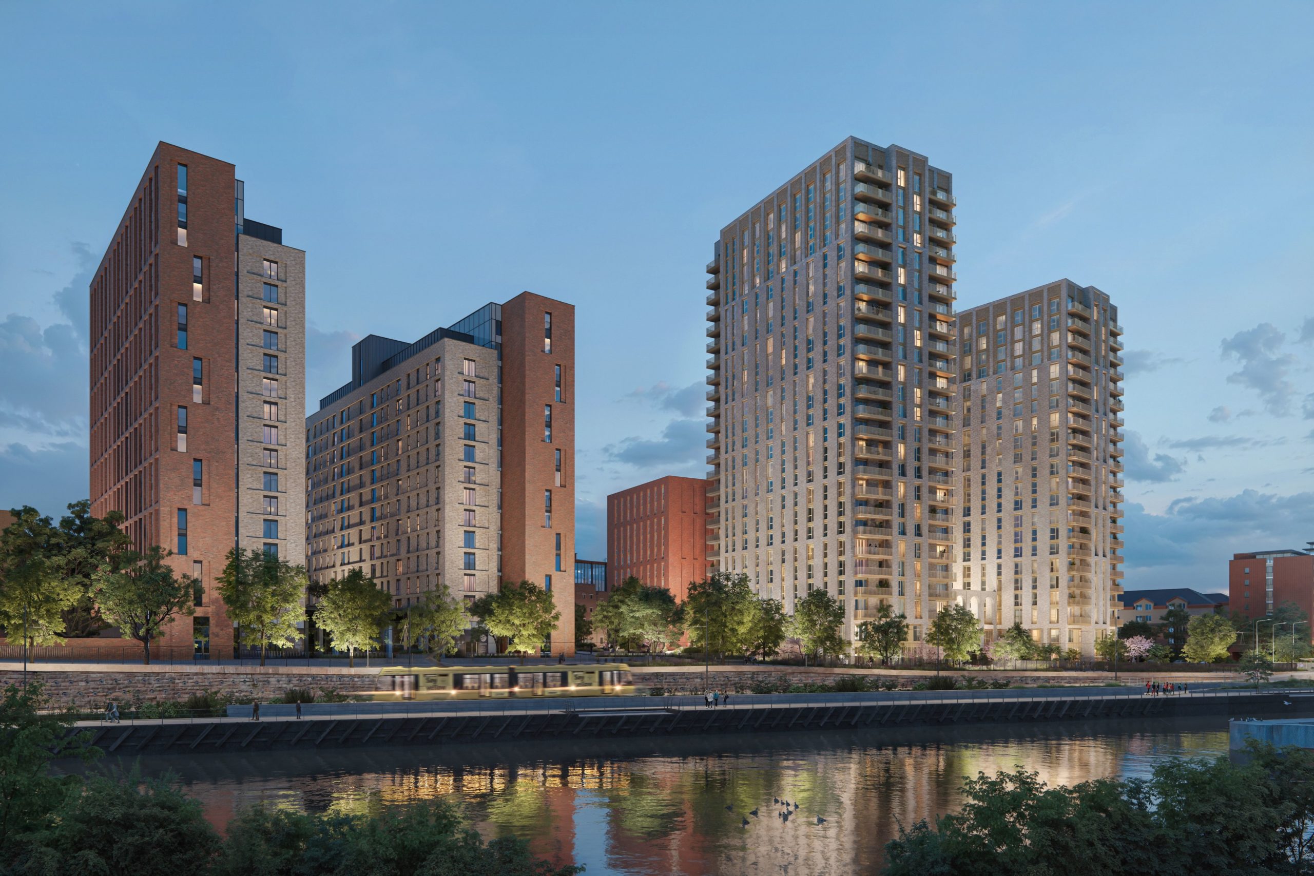 Planning submitted for Cole Waterhouse’s Trafford Wharf scheme