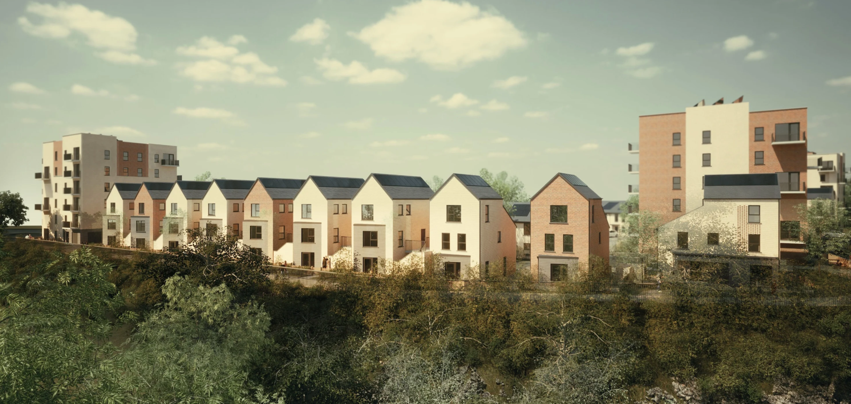 Riverside Sunderland masterplan gets green light for 165 homes